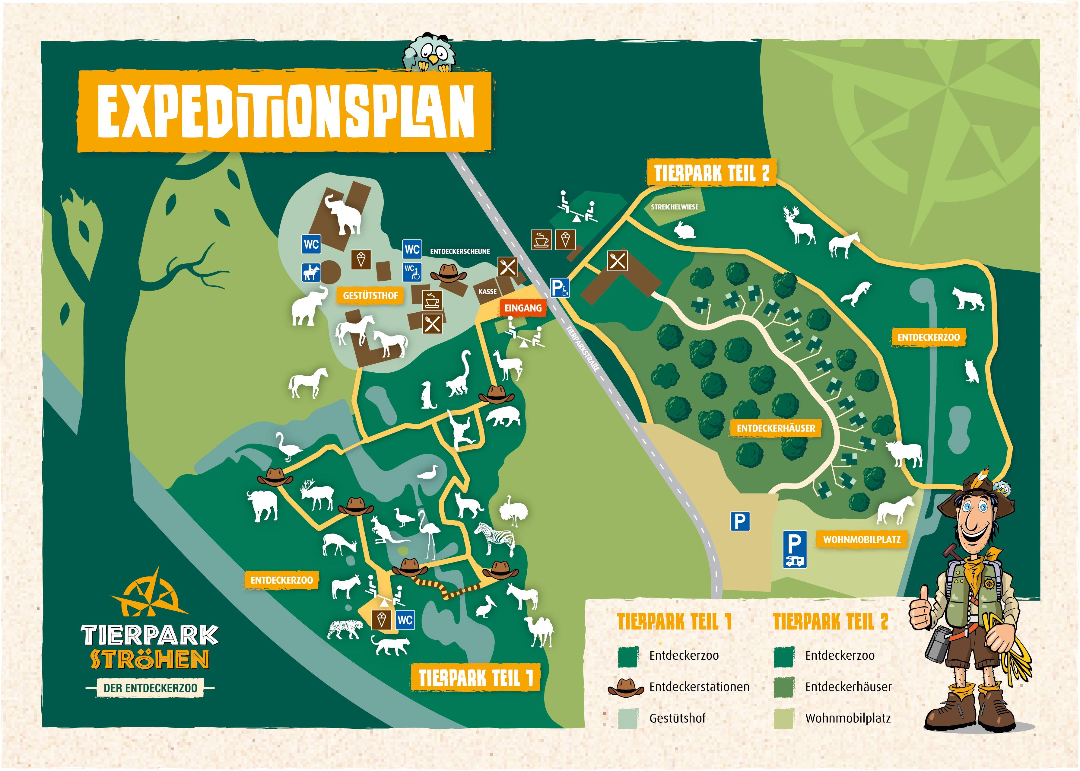 Dein Aufenthalt bei uns | Tierpark Ströhen - Der Enteckerzoo